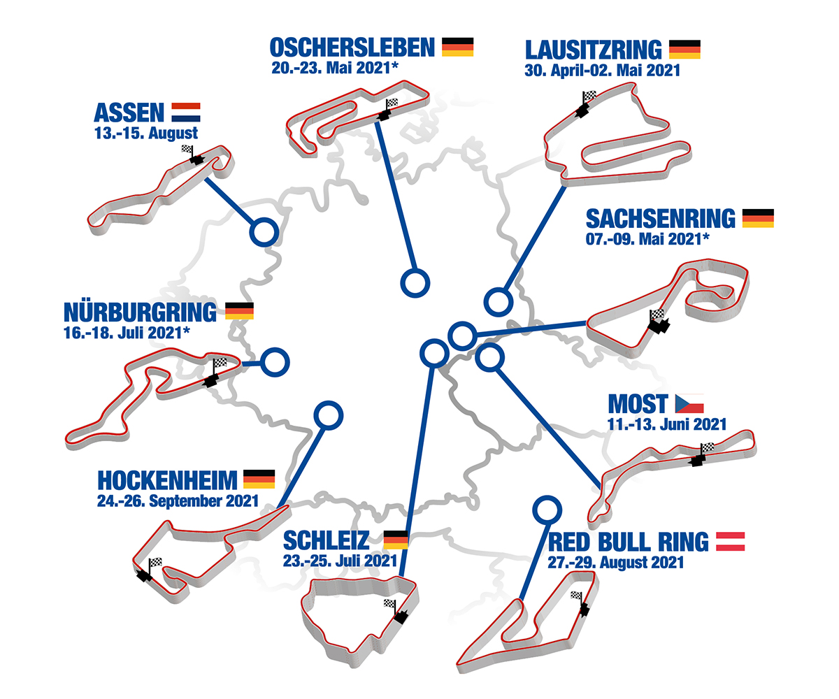 IDM 2021- Alle Termine und Informationen zu den Strecken