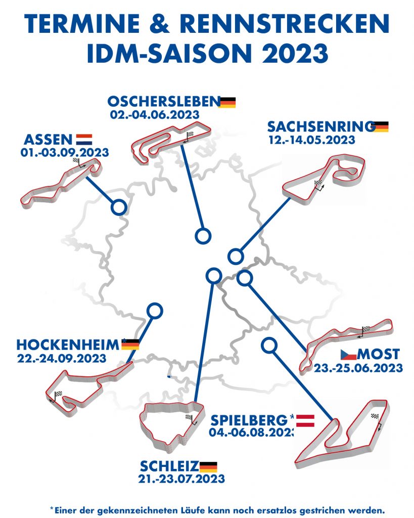 IDM 2023- Alle Termine und Informationen zu den Strecken