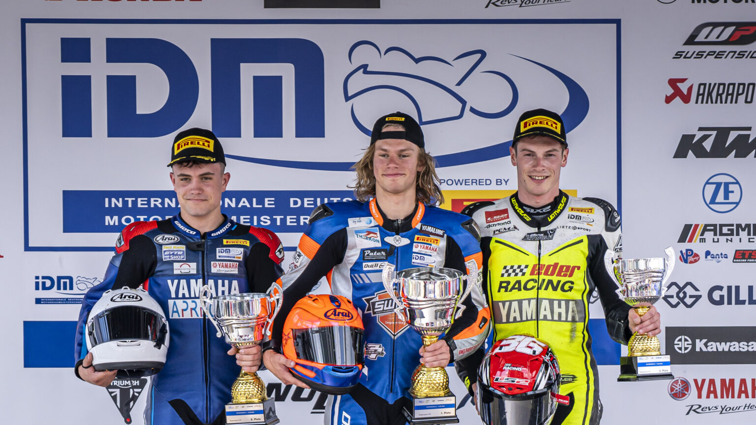 IDM SSP: Van der Voort schon wieder auf der Ideallinie - IDM