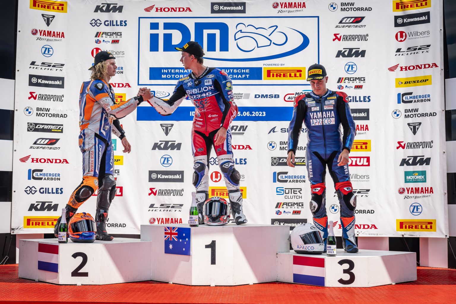 IDM SSP: Gastfahrer Oliver Bayliss siegt auf Ducati - IDM